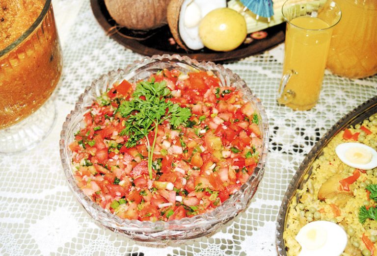 Ensalada de Tomate y Cebolla - Luis Entrenador Personal