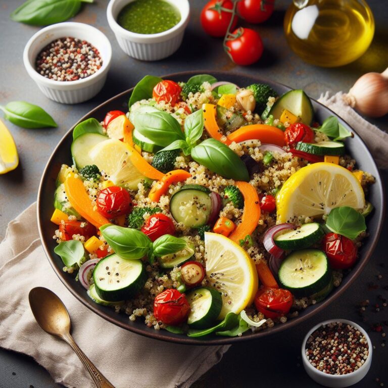 Ensalada de Quinoa con Verduras